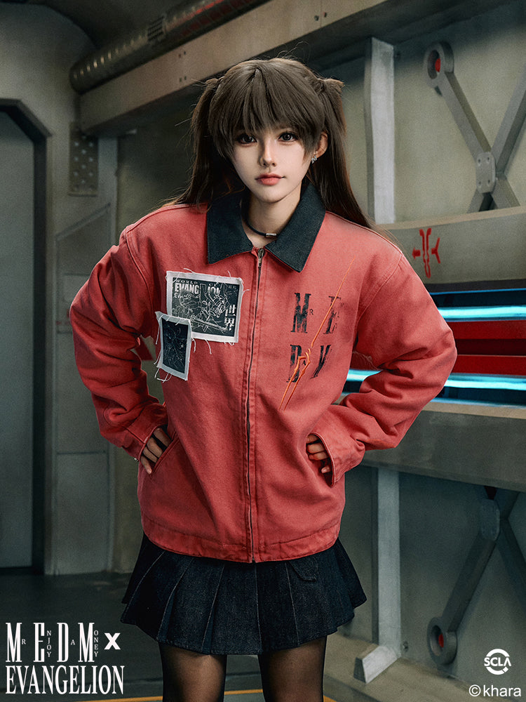 Buy Now MEDM x EVA Washed Detroit Jacket – Face 3 Face