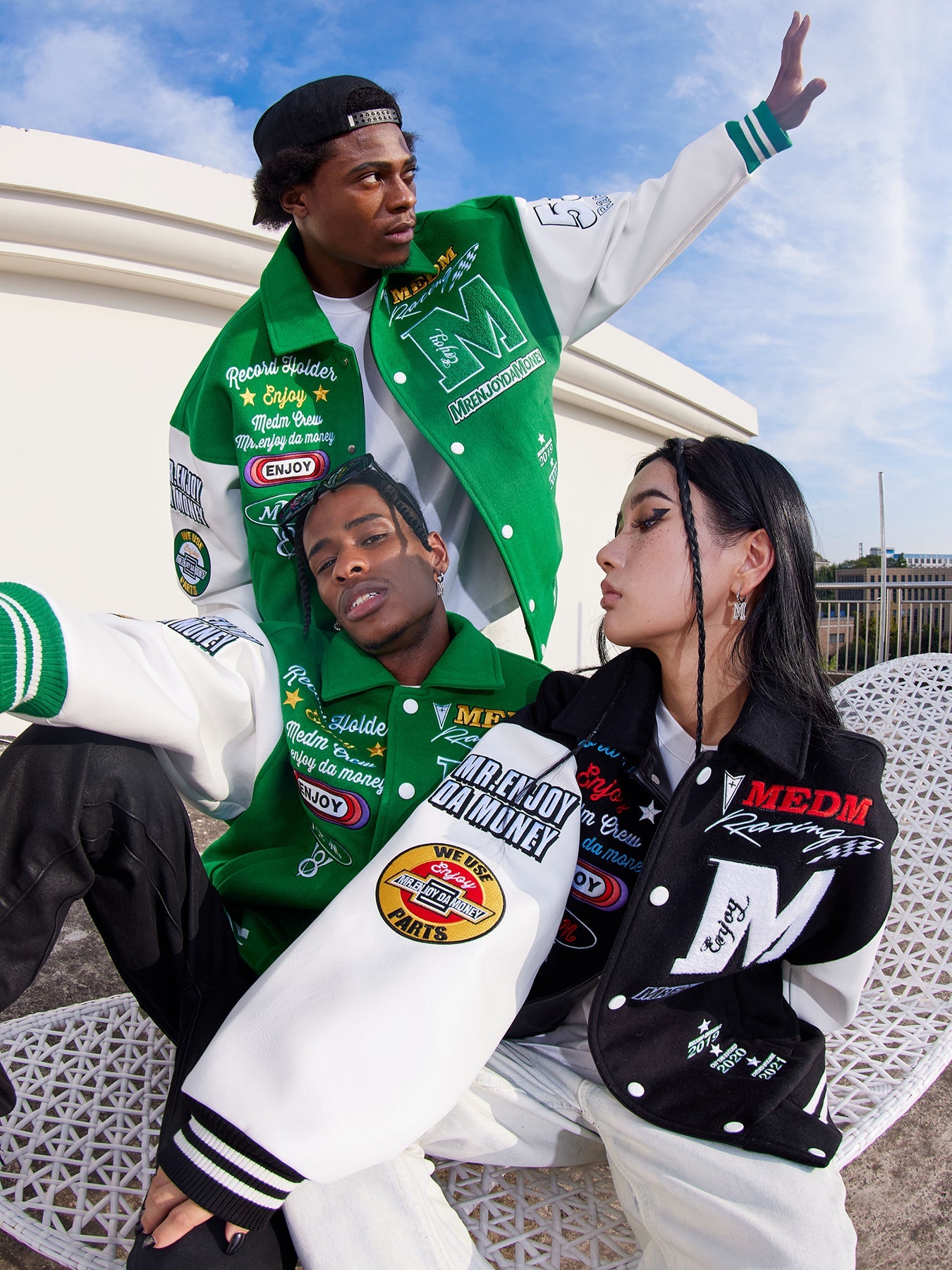 Varsity Jacket Collection - Trendy Streetwear for All – Face 3 Face