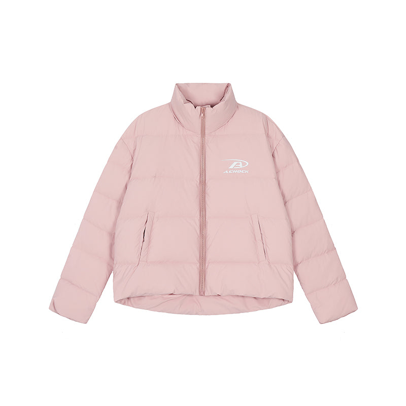 Shop Now Achock Basic Simple Embroidery Logo Cotton Jacket – Face 3 Face