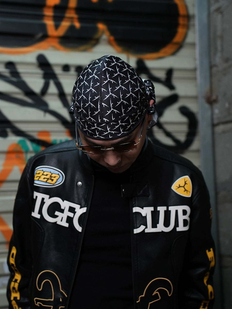 TGFCLUB Full Print Logo Durag - Streetwear Essential – Face 3 Face