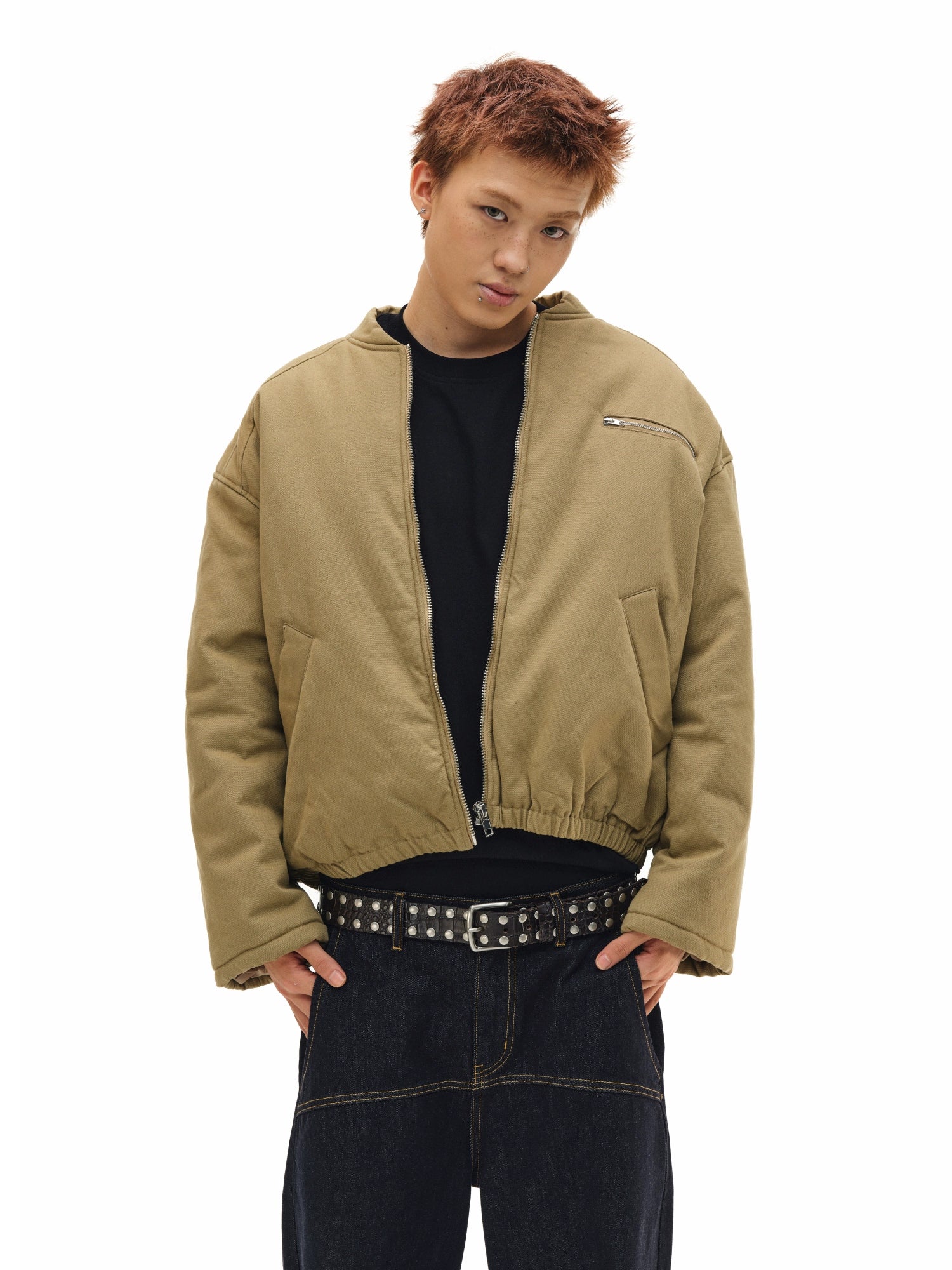 NOVACAM Canvas Puffer Short Work Jacket – Face 3 Face