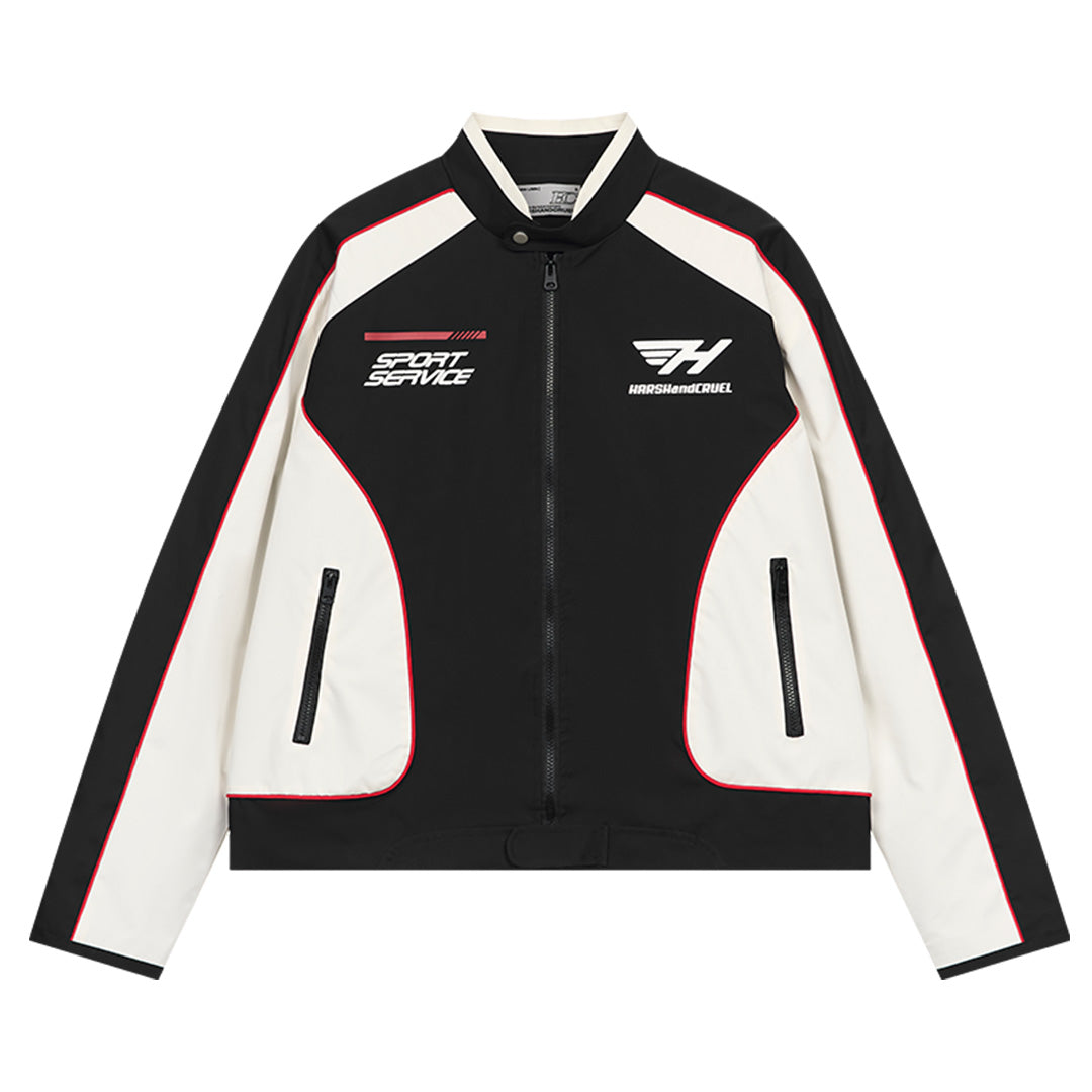 Harsh and Cruel Racing Logo Paneled Jacket – Face 3 Face