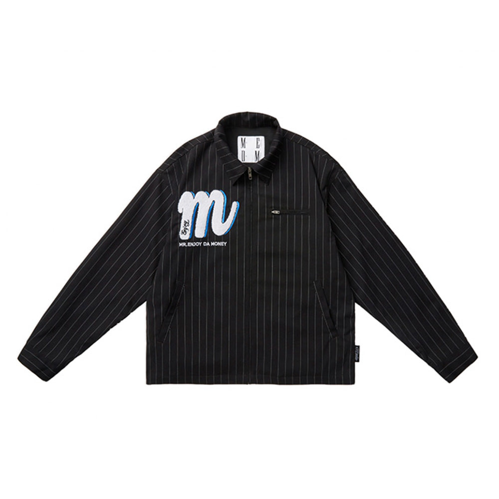 MEDM Striped Logo Jacket – Face 3 Face