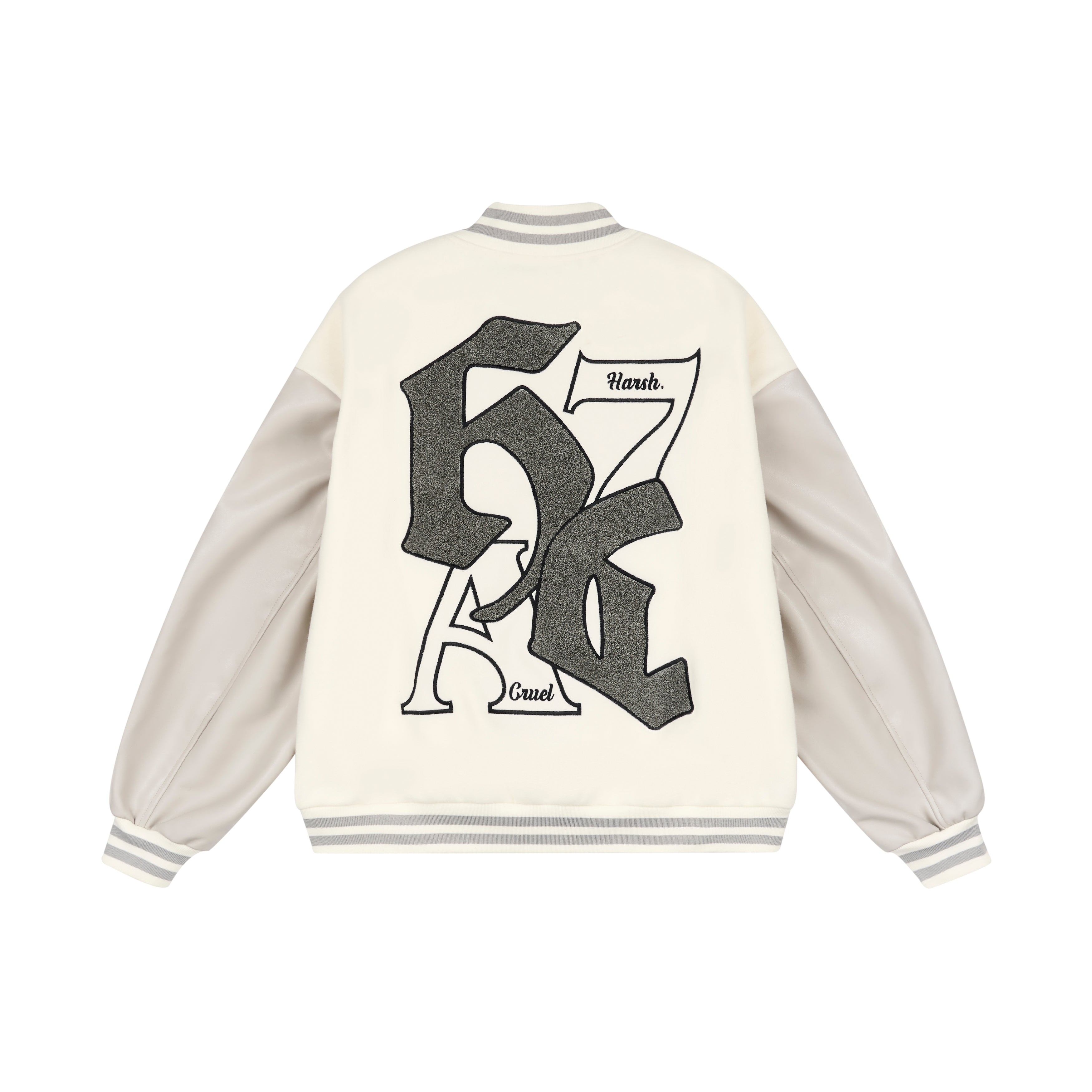 Shop Now Gothic Varsity Jacket | Harsh & Cruel – Face 3 Face