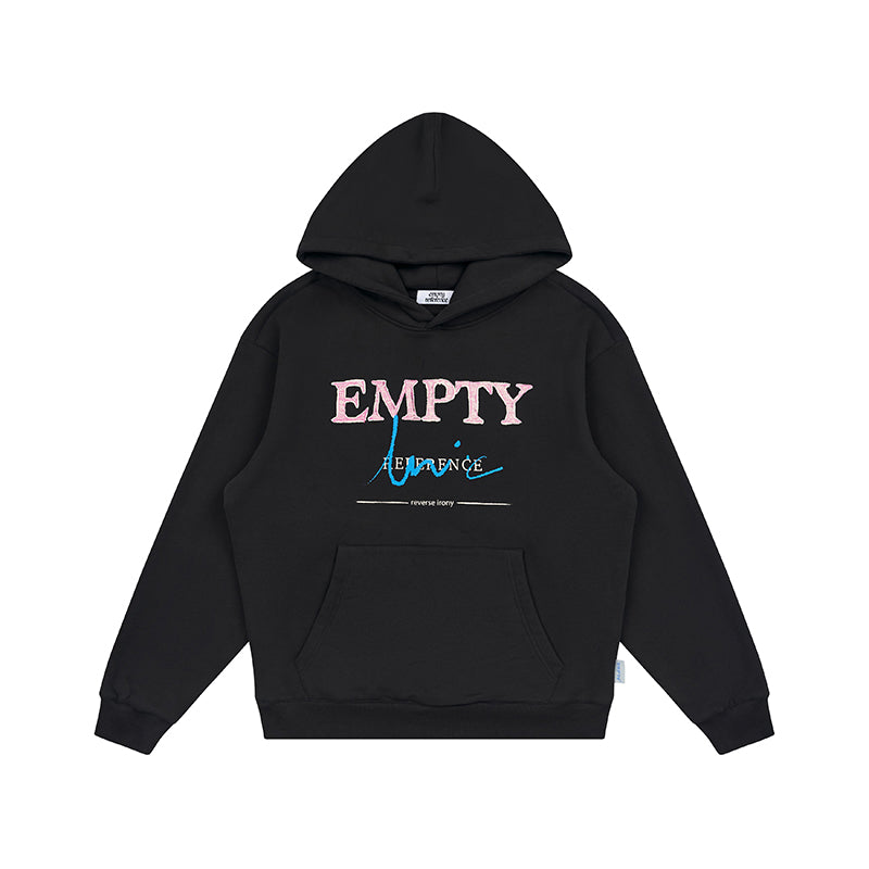 EMPTY REFERENCE Overlap Logo Hoodie – Face 3 Face