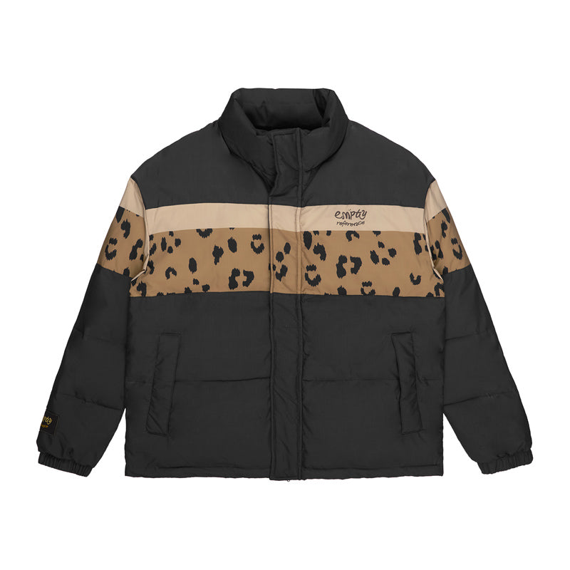 Buy Now Leopard Print Down Jacket – Face 3 Face